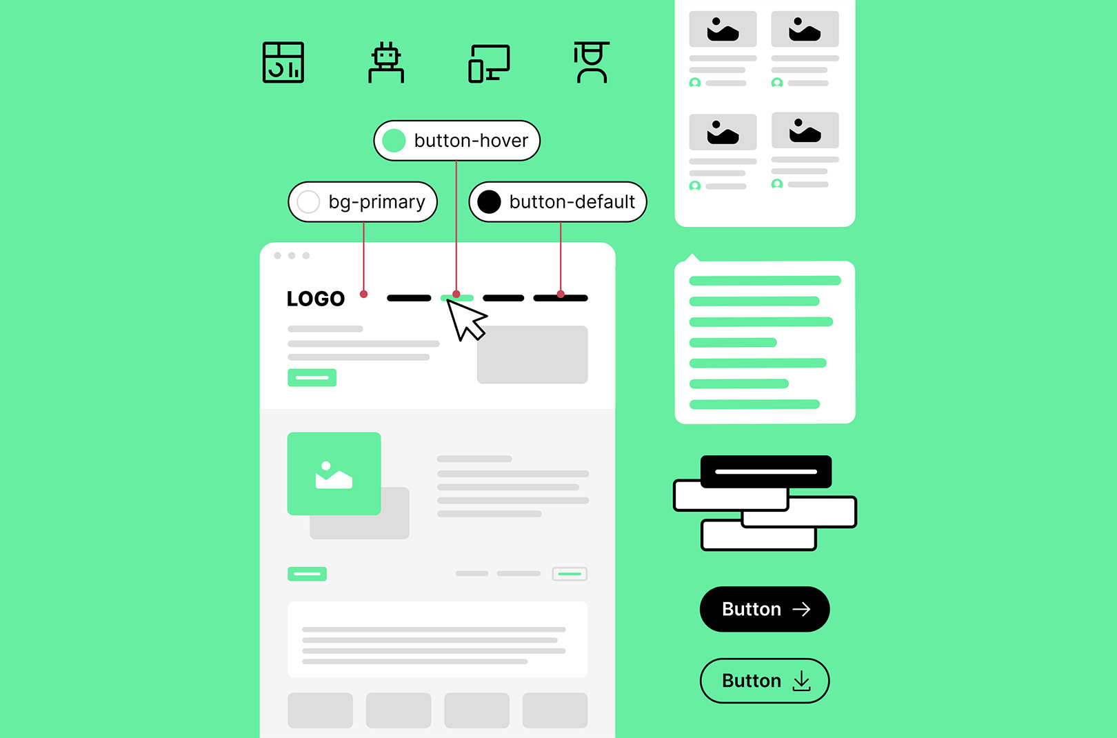 A design system can help drive consistency, efficiency, and collaboration